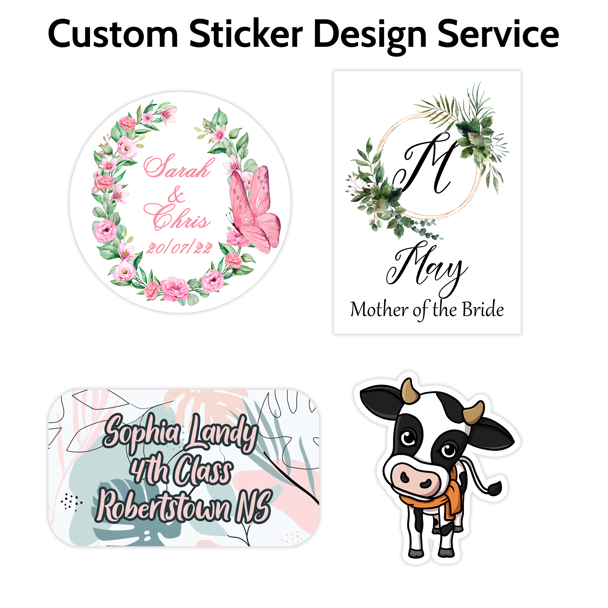 Custom Sticker Design Service – Stickerly
